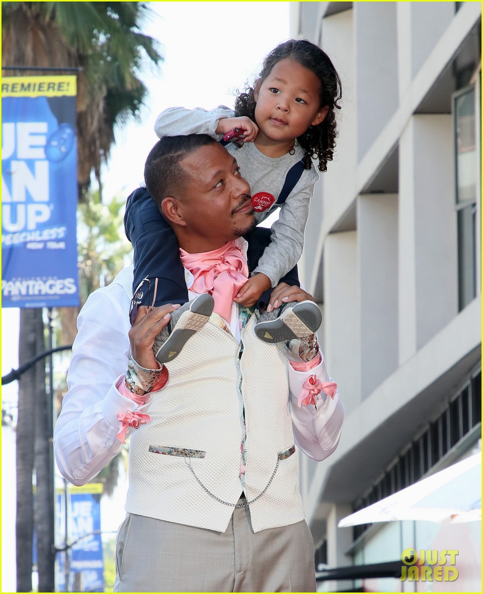 Terrence Howard's Kids Steal the Show at His Hollywood Walk of Fame ...