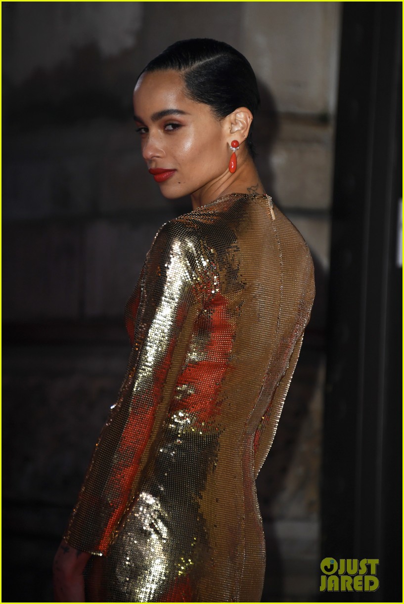 Zoe Kravitz Shimmers on the Red Carpet at BAFTAs 2020: Photo 4428225 ...