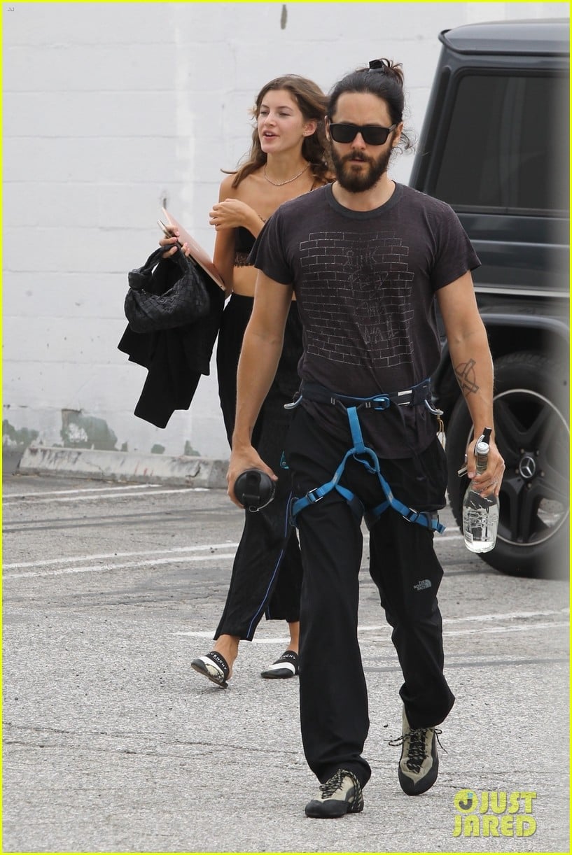 Jared Leto Spotted at Rock Climbing Gym with Valery Kaufman, His ...