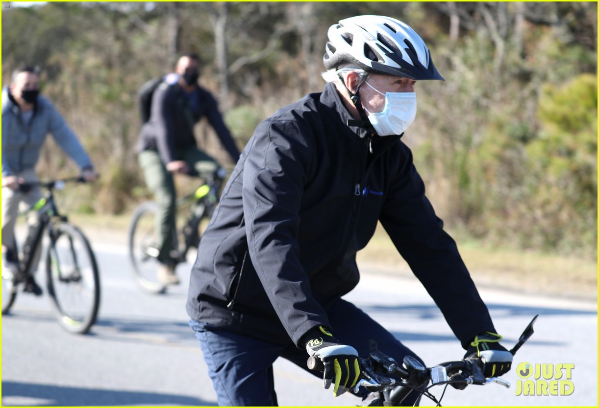 President-Elect Joe Biden Spotted on Saturday Morning Bike Ride with ...