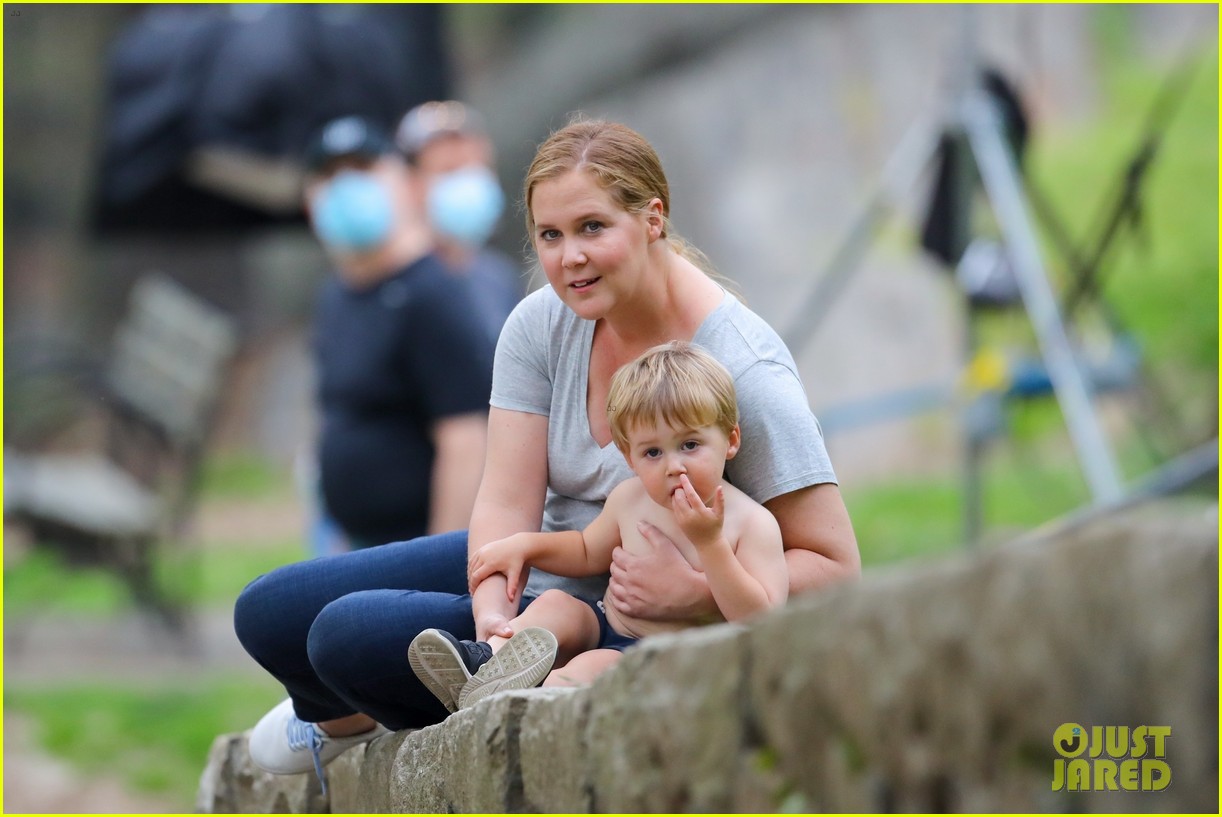 Amy Schumer Had the Funniest Response to These Photos with Her Son Gene ...