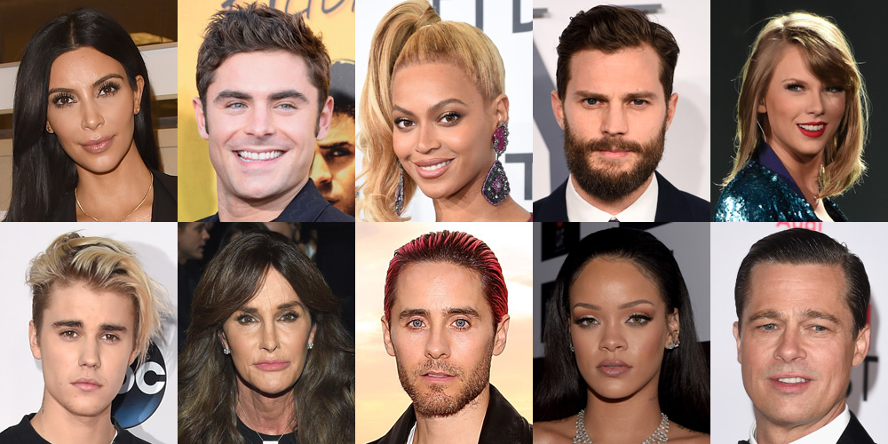 Just Jared’s 50 Most Popular Celebs 2015 (Year End Recap) | 2015 Year ...