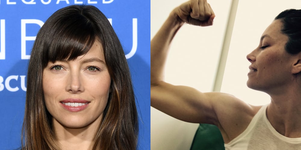 Jessica Biel Shows Off Her Impressive Muscles for a Good Cause ...