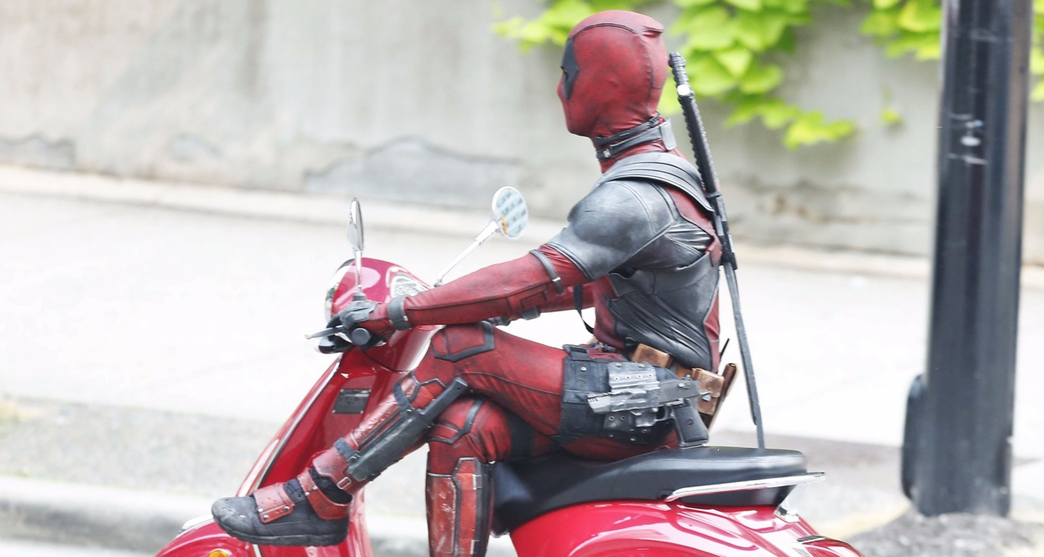 Deadpool Takes a Scooter Ride In New ‘Deadpool 2′ Set Photos | Deadpool ...