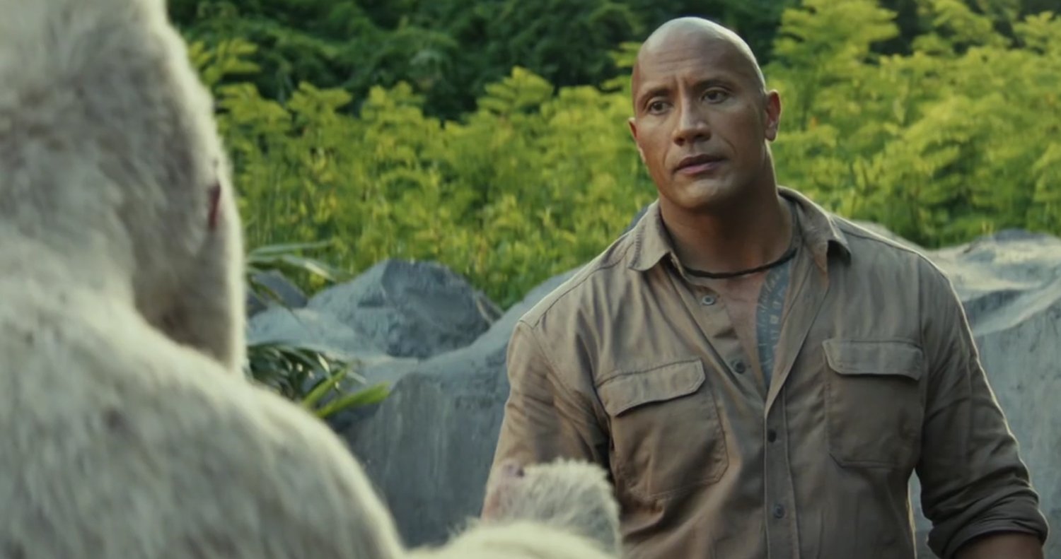 Dwayne Johnson Faces Giant Creatures in ‘Rampage’ Trailer – Watch Now ...