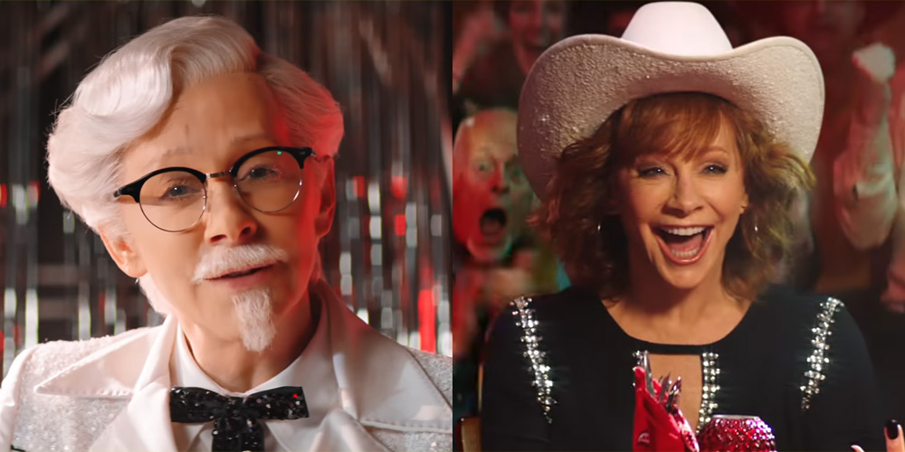 Reba McEntire Plays KFC’s Colonel Sanders in New Commercials | Reba ...