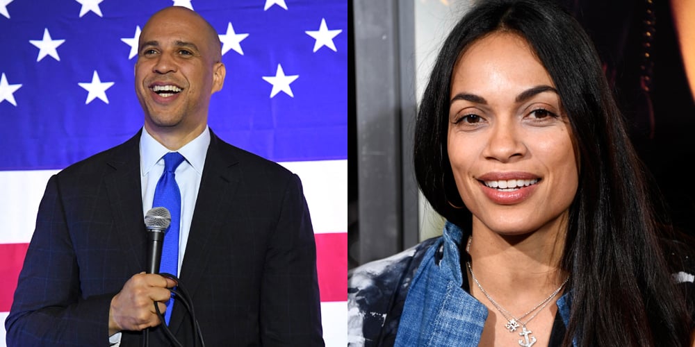 Cory Booker Gushes About His Girlfriend Rosario Dawson! | Cory Booker ...